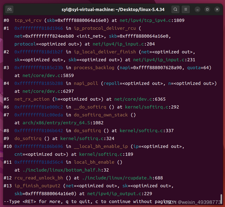 TCP/IP协议栈源代码分析：GDB调试环境搭建及源码分析_ubuntu网络协议栈源码-CSDN博客
