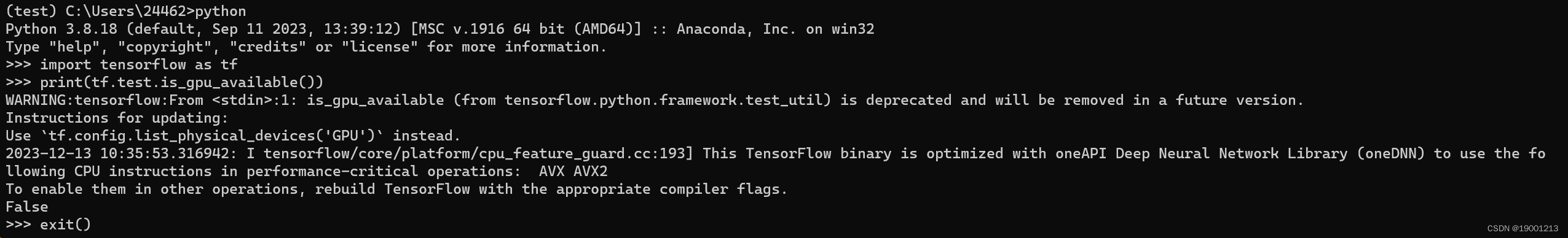 基于tensorflow-gpu 2.10搭建sionna的anaconda环境-CSDN博客