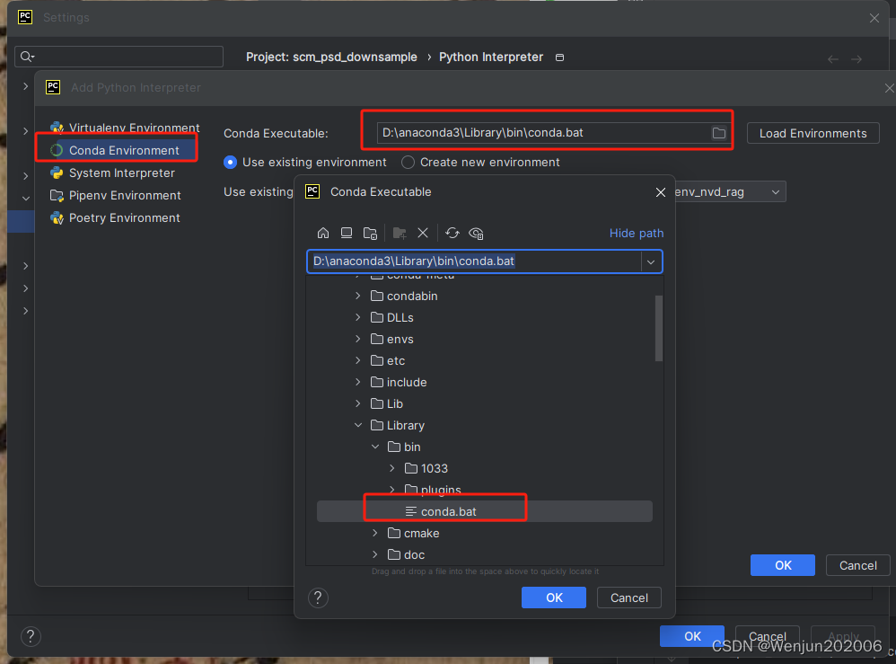 pycharm配置anaconda虚拟环境_pycharm load environments-CSDN博客