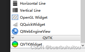 1 VTK编译及添加QVTKWidget插件到QT designer_qt vtk cmake 找不到 qvtkwidget-CSDN博客