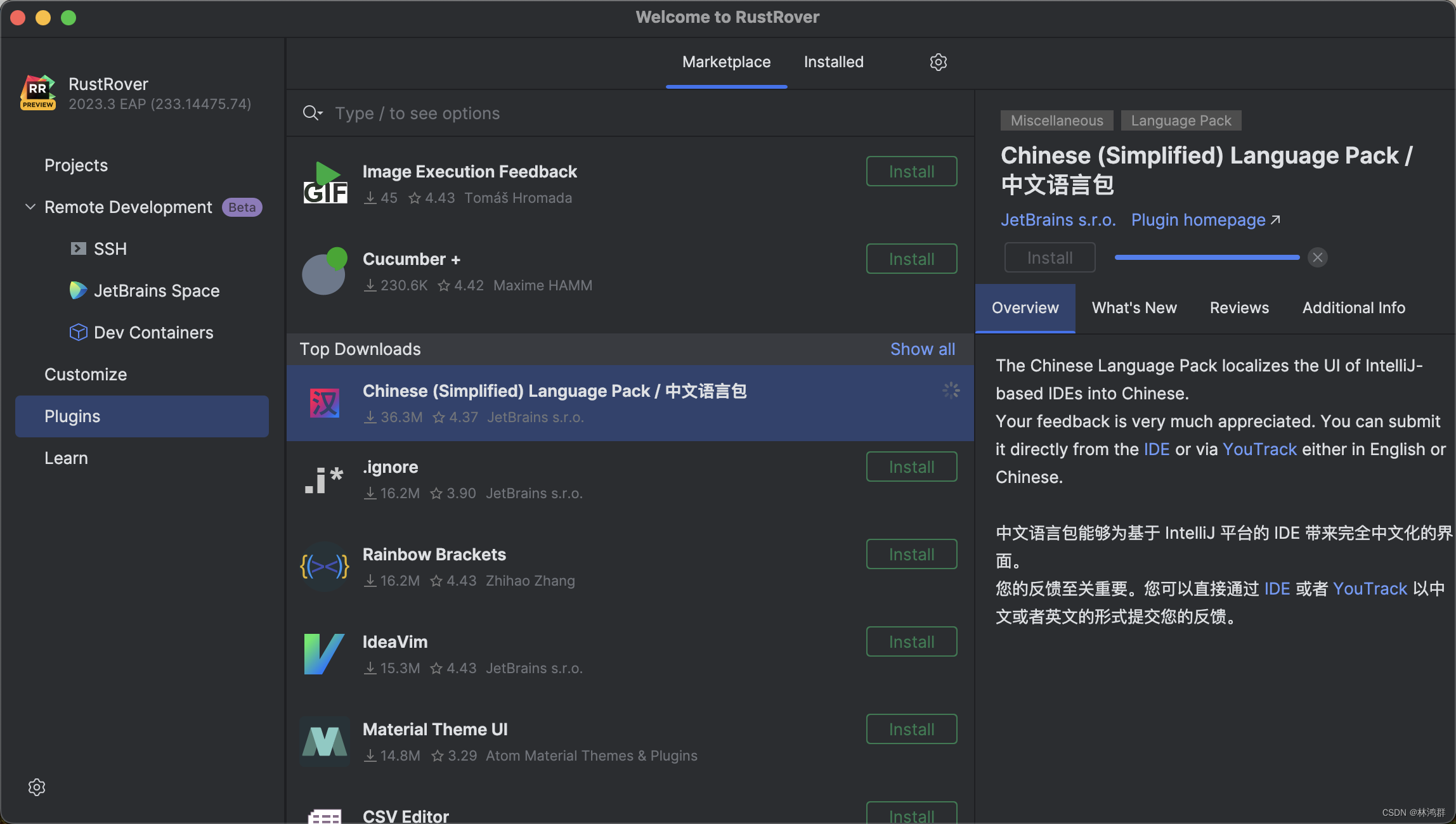 RUST工程构建工具CARGO及代码编写工具RUSTROVER使用_rust rover怎么使用cargo-CSDN博客