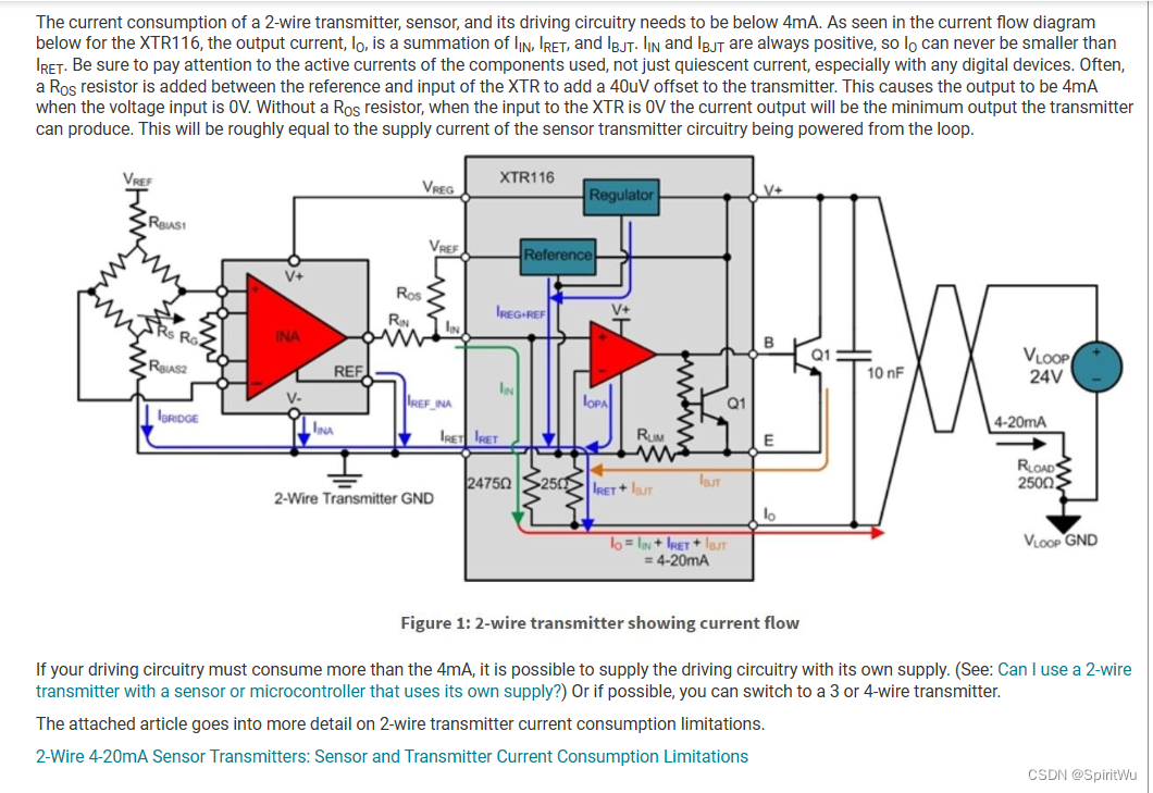 记录2——运放_lm321+ina199产生4-20ma电流-CSDN博客