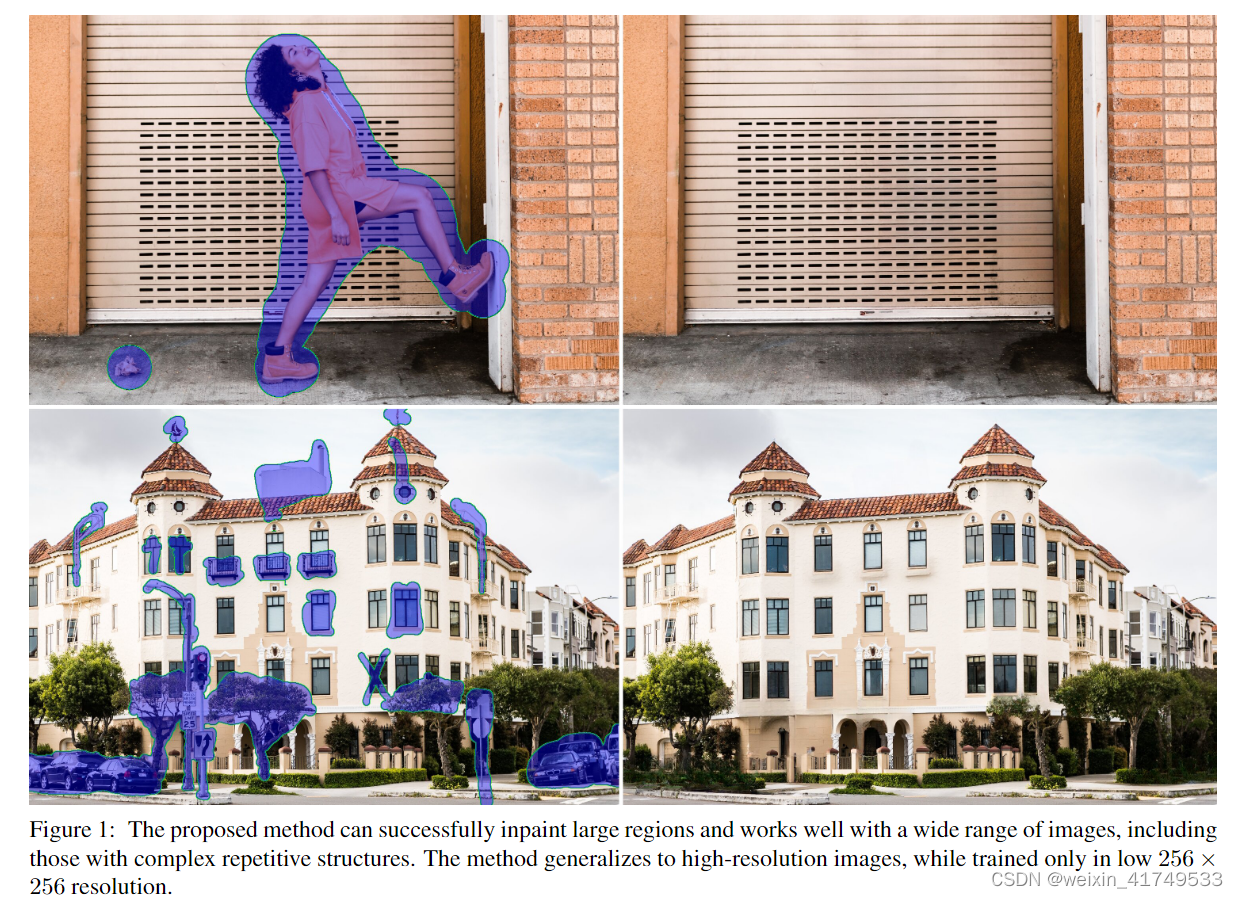 Resolution-robust Large Mask Inpainting with Fourier Convolutions-CSDN博客