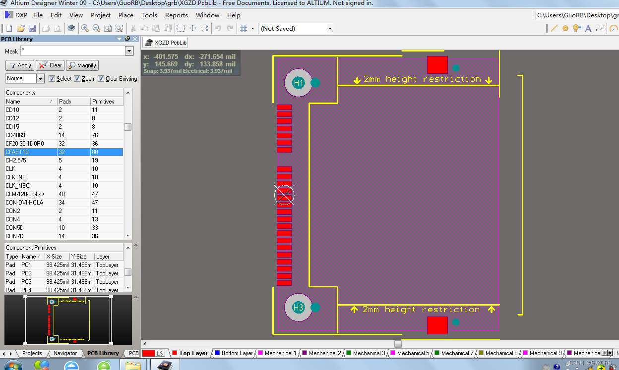 Altium Designer AD元件库 AD09_AD21库 原理图库（2M-400个器件）+PCB封装库（46M-900个封装）_最全的ad元器件库-CSDN博客