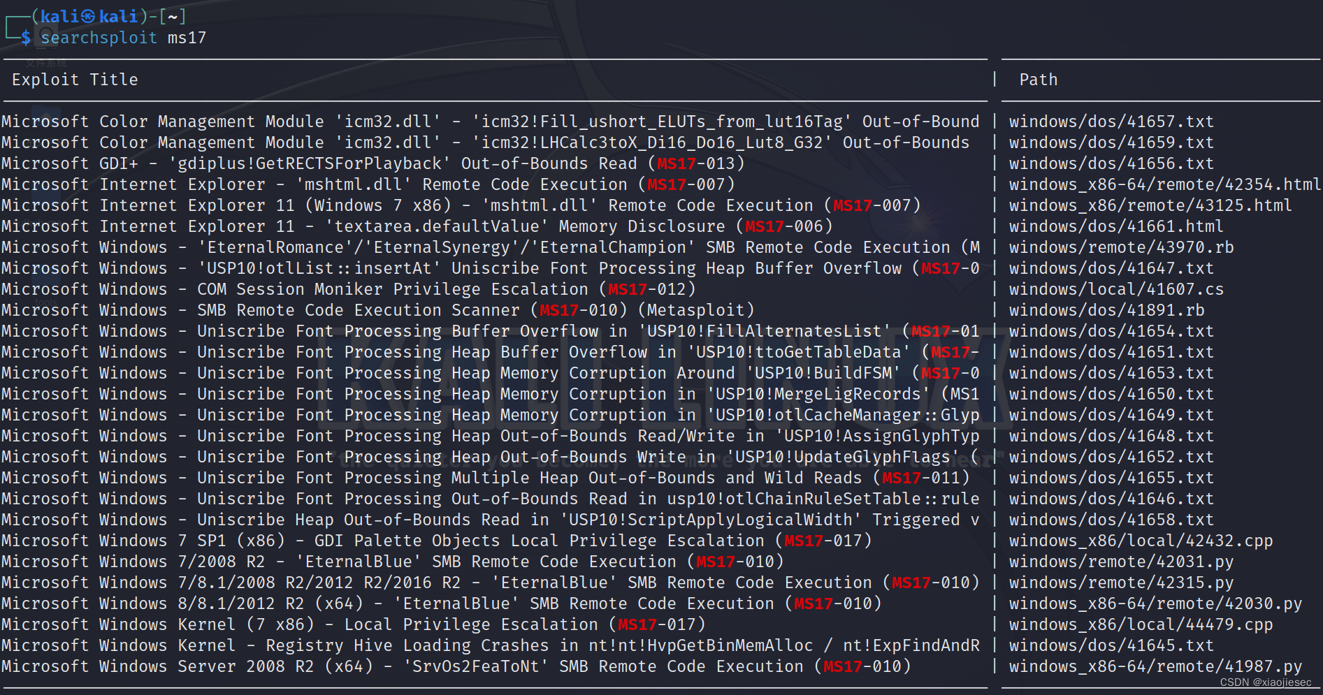 第75天：漏洞利用-MSF 框架&CVE&CNVD&POC&EXP监控&查找&整理_漏洞poc库-CSDN博客