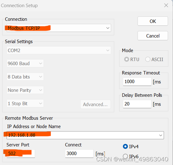 Easy 系列PLC 组态及Modbus TCP通讯建立和测试_easymodbus-CSDN博客