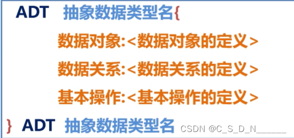 抽象数据类型---ADT-CSDN博客
