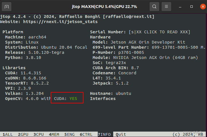 Orin安装OpenCV_opencv安装教程 orin-CSDN博客