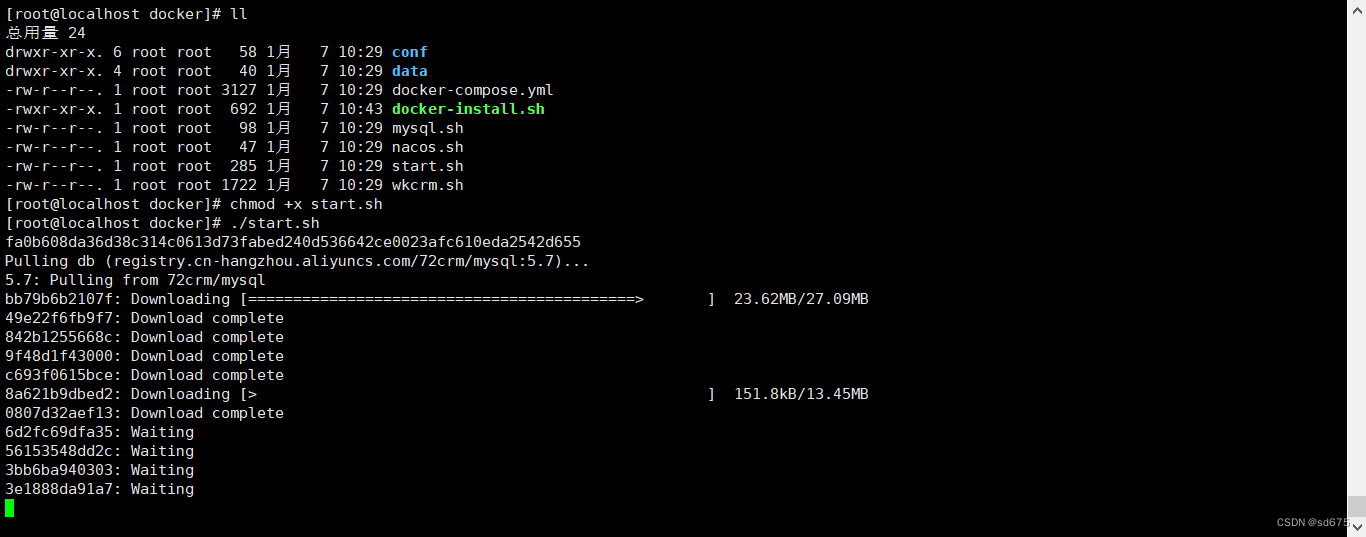 Centos7.9使用docker部署悟空CRM_centos部署悟空crm-CSDN博客