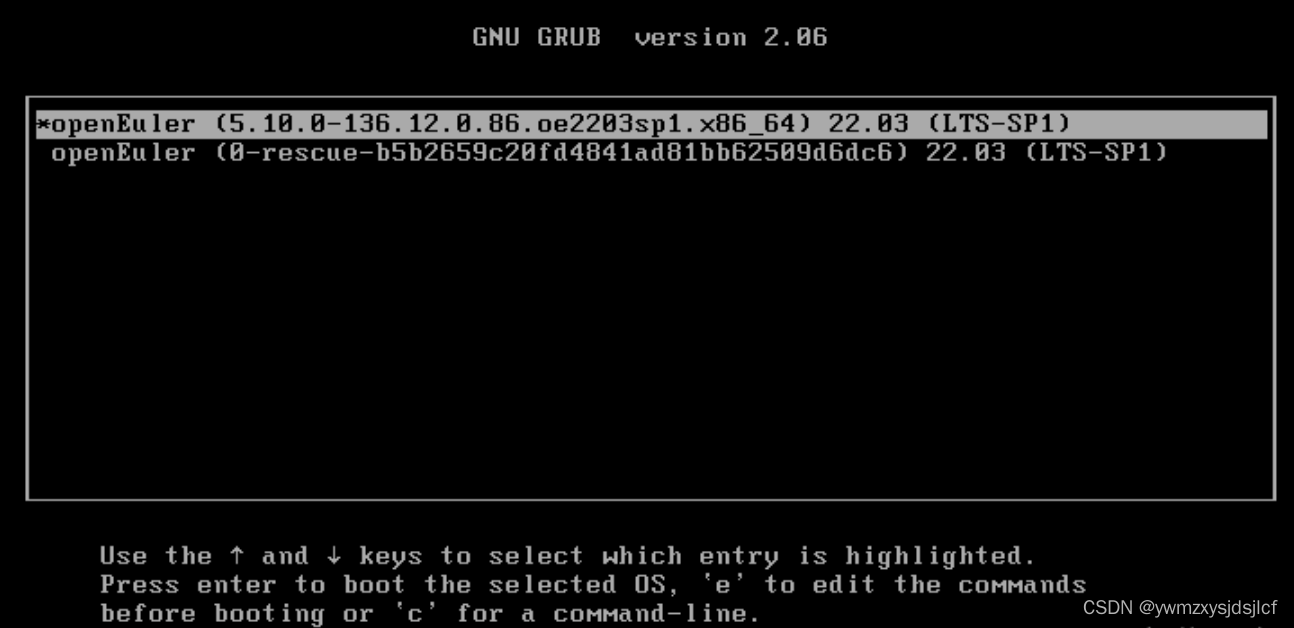 openEuler修改root密码（自用）_openeuler grub默认密码-CSDN博客