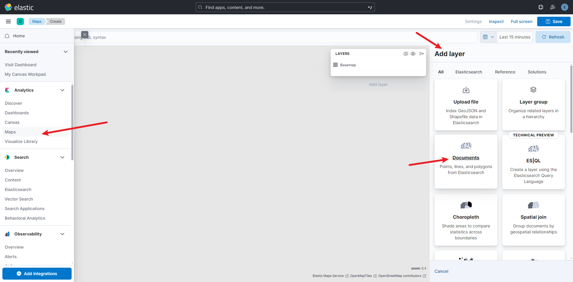 Kibana8.13配置Maps的Geoip/geo_point类型_kibana maps-CSDN博客