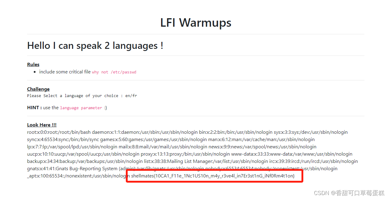 BugKu CTF（Web）：sqli-0x1 & baby lfi & baby lfi 2_bugku sqli-0x1-CSDN博客