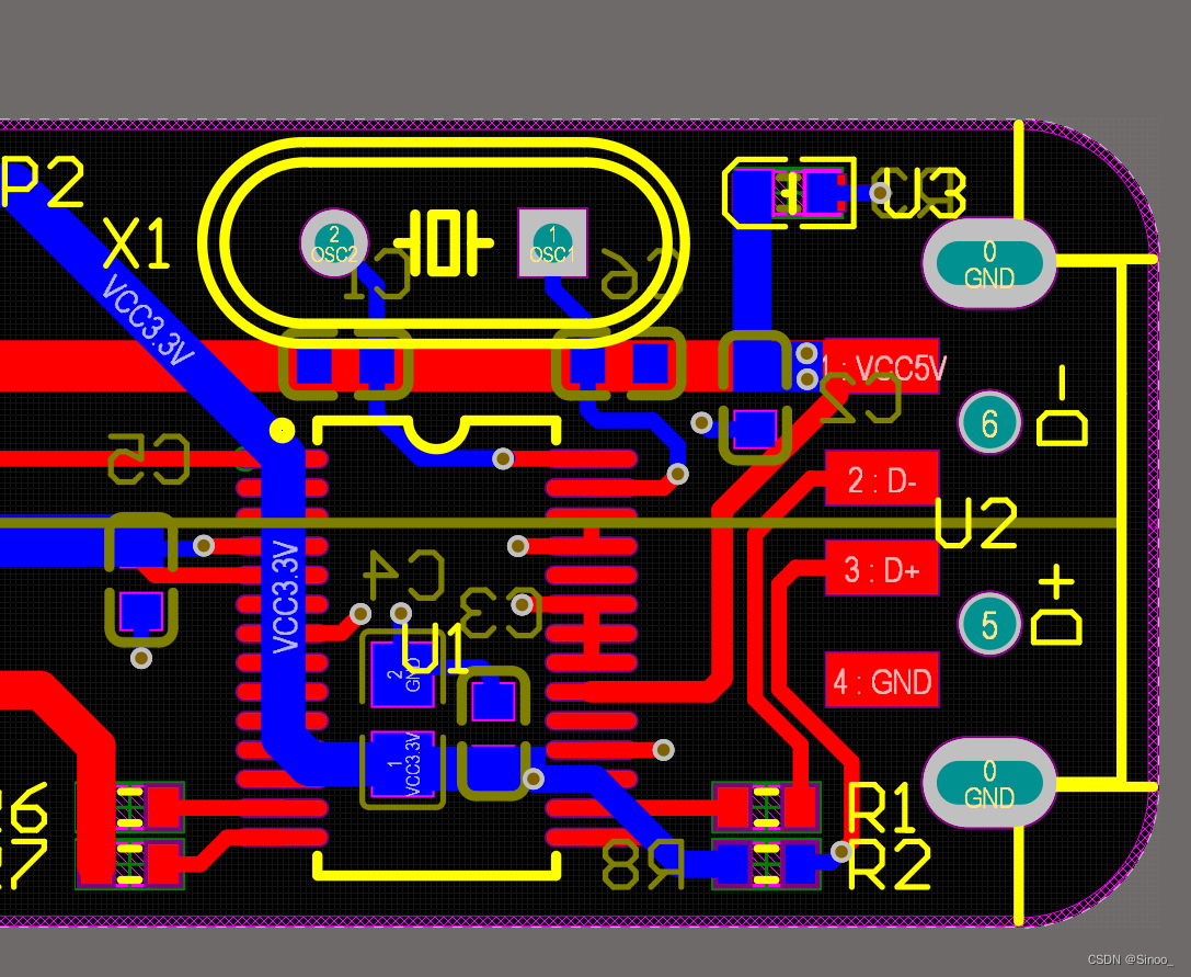 【AD21】PCB预览3D时候是黄色的，改不了颜色,有可能的原因_ad看3d效果为什么是黄色-CSDN博客