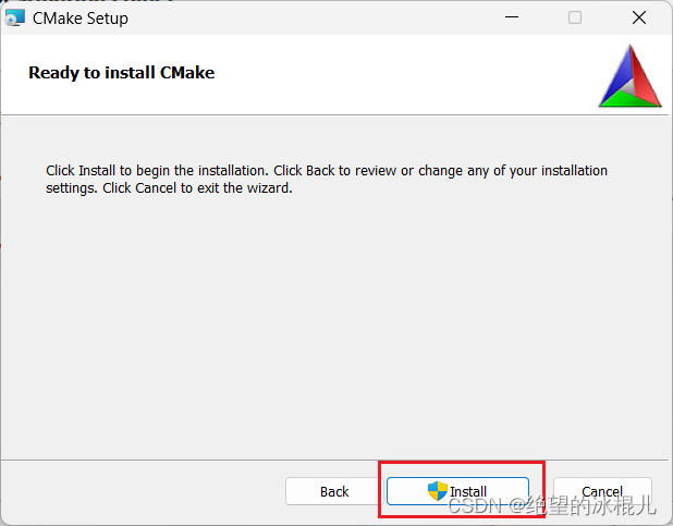 Windows下CMake安装教程_win11 cmake-CSDN博客