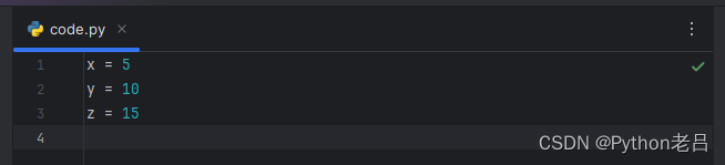 Python基础语法·同一行显示多条语句详解——《跟老吕学python编程》附录资料python一行写多条语句 Csdn博客