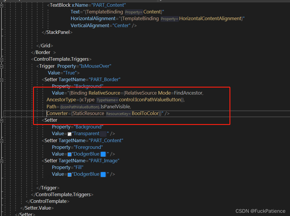 WPF 自定义控件绑定自定义依赖属性失效问题的解决过程_wpf 自定义bool类型属性,无法绑定bool变-CSDN博客