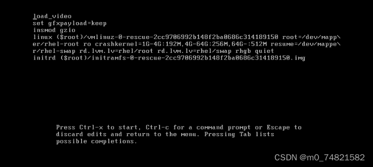 Linux进入GRUB改root密码-CSDN博客