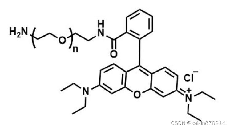 NH2-PEG-RB可以与生物分子进行偶联，形成荧光标记的分子探针，用于检测、分离和纯化生物分子_罗丹明标记叠氮探针使用-CSDN博客
