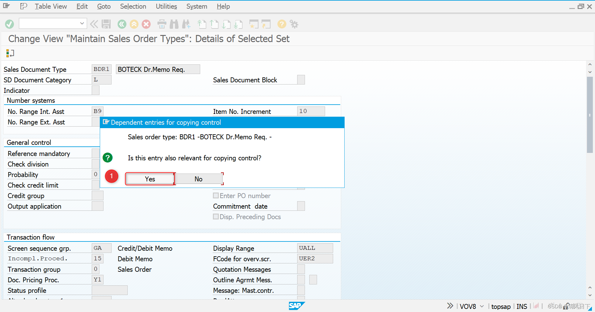 34 SD配置-销售凭证设置-定义销售凭证类型(VOV8-Define Sales Document Types)_销售订单对应的凭证类型配置 ...