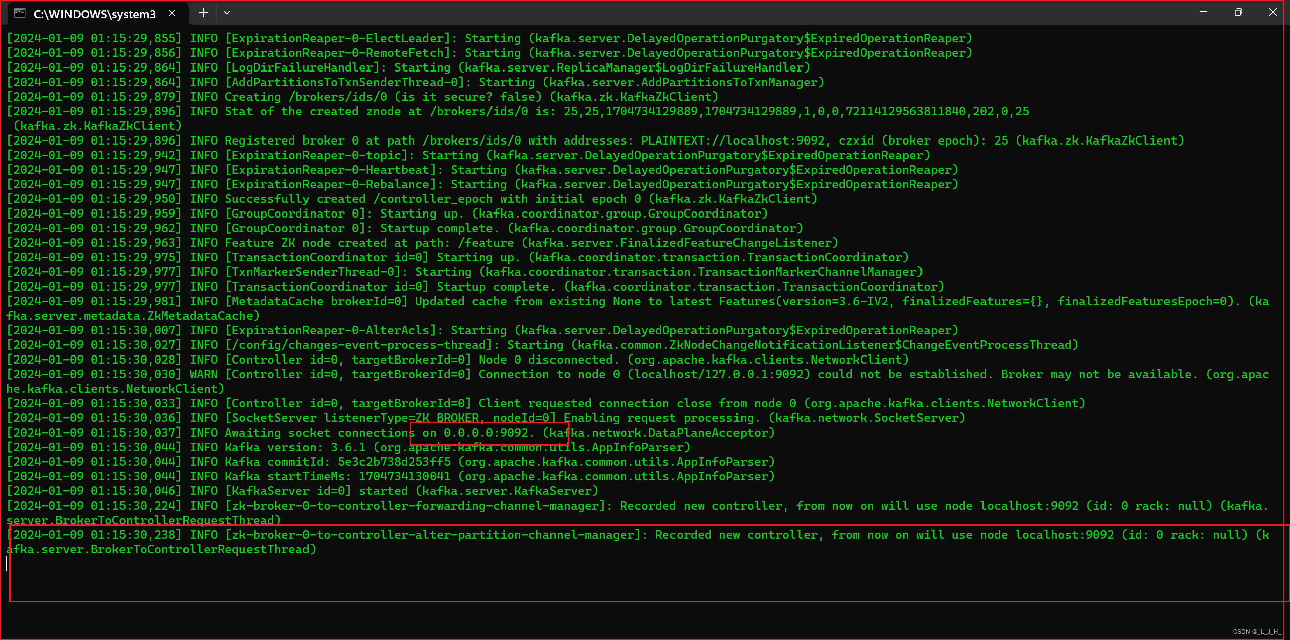 Kafka的bug解决方法 -ERROR Shutdown broker because all log dirs in xxx have failed(kafka.log ...
