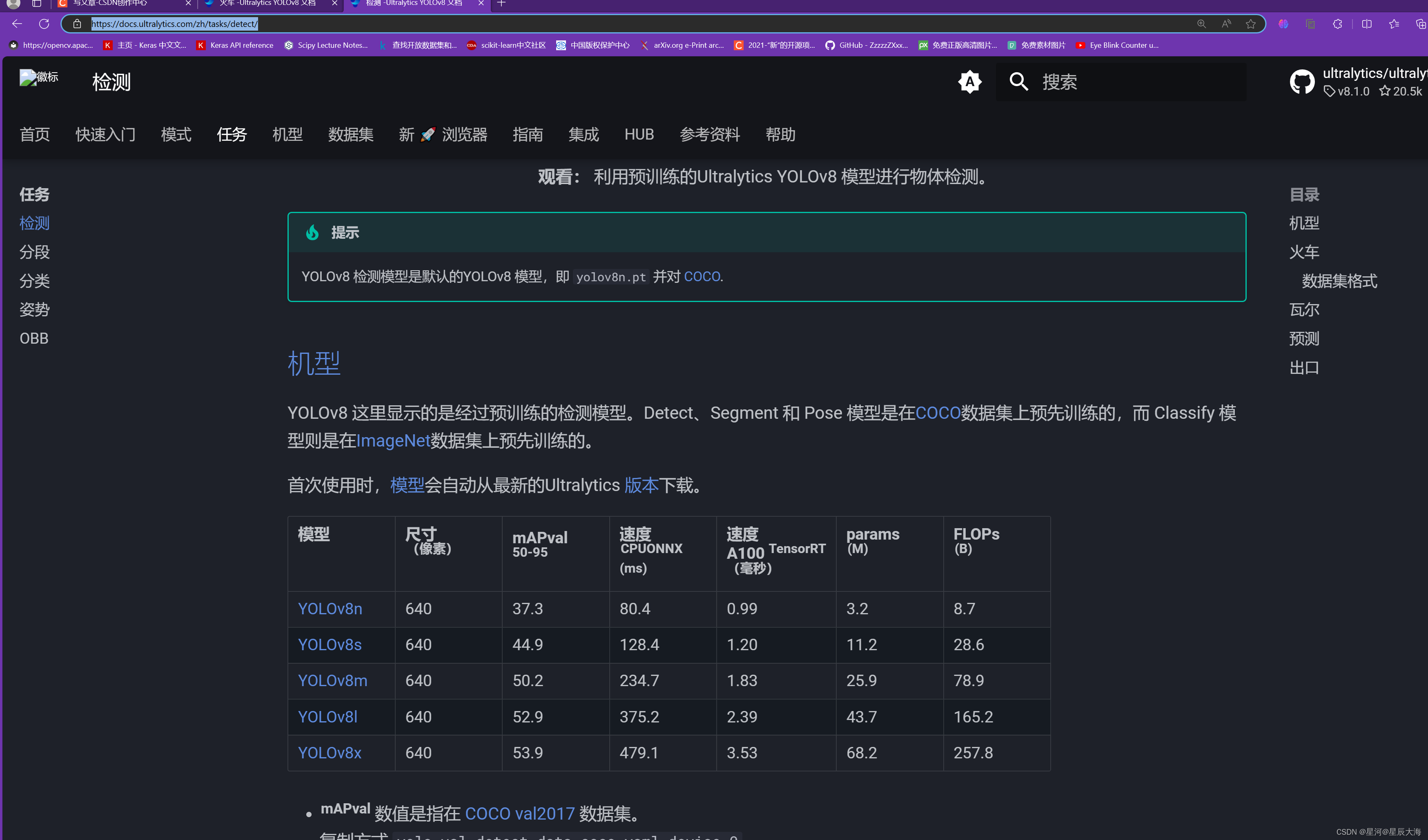 YOLOV8的模型文件下载_yolov8 onnx下载-CSDN博客
