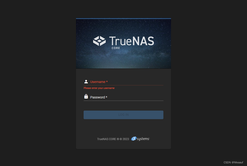 TrueNAS的安装与服务配置-CSDN博客