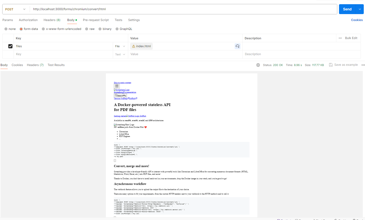 超实用工具分享！Gotenberg，让你的文档转换PDF无缝对接_gotenberg的使用-CSDN博客