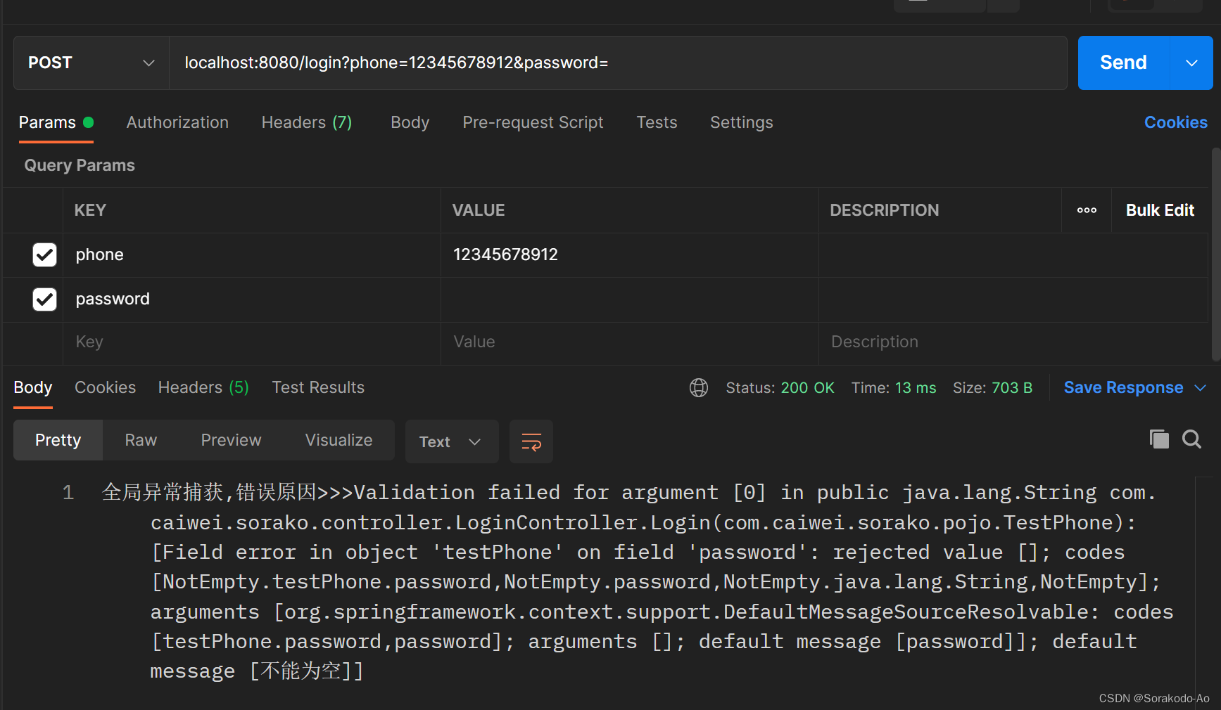 springboot校验注解@NotNull不生效_jakarta.validation.constraints.notnull-CSDN博客