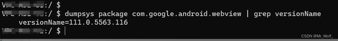 【framework】查看System webview的版本号_android system webview 版本号历史-CSDN博客