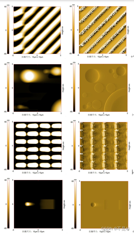 【基础物理实验】【AFM虚拟实验】基于AFM的物质表面微观结构及力学性质表征仿真实验（中）【北京航空航天大学】_afm虚拟仿真实验报告北航-CSDN博客