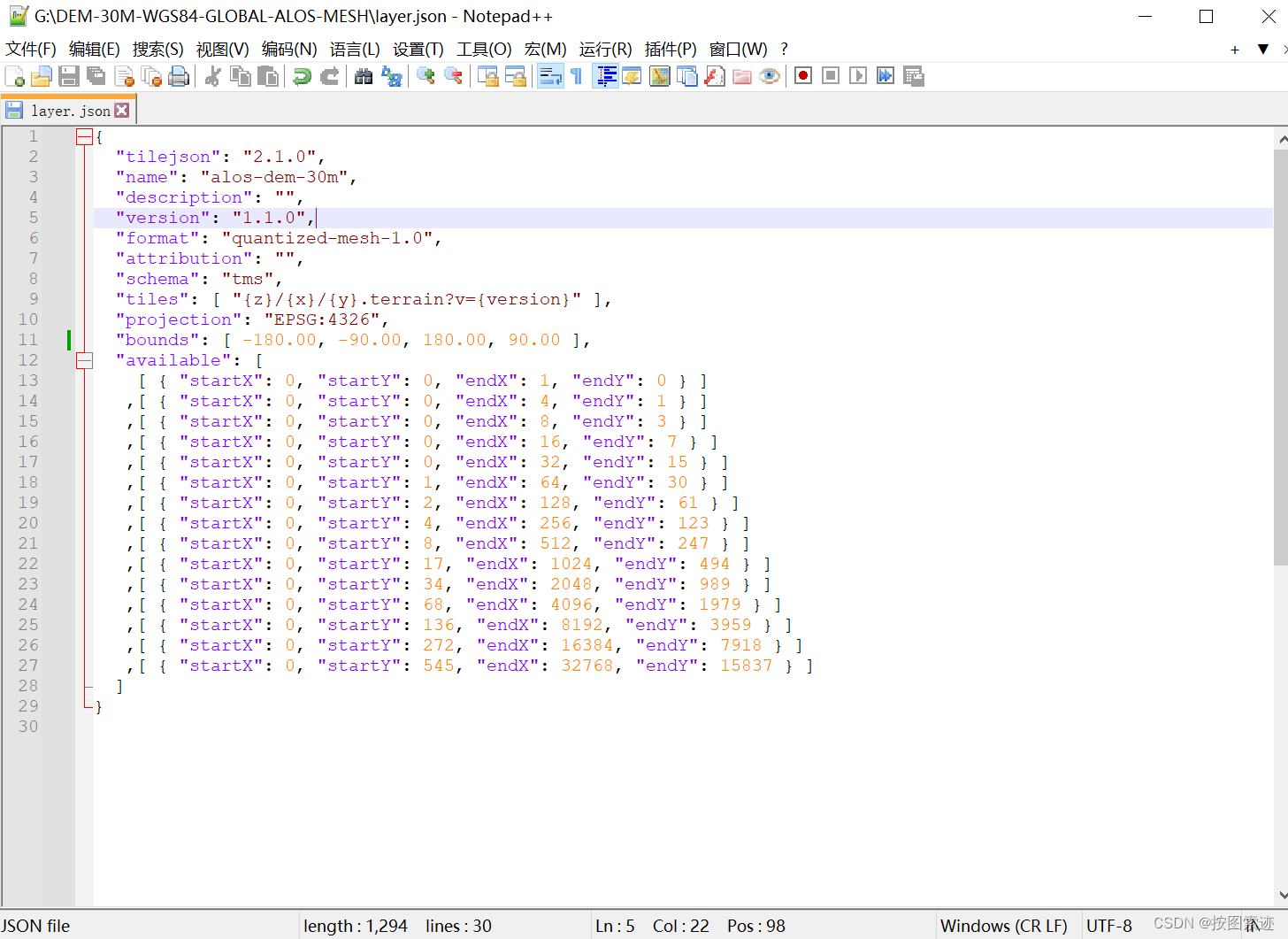 ALOS全球30m地形高程瓦片数据介绍-CSDN博客