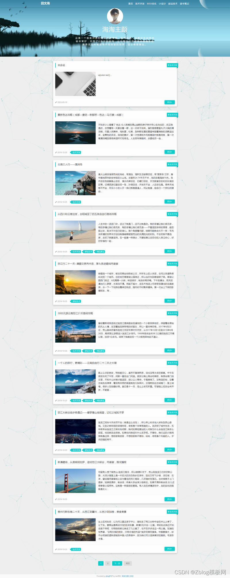 Zblog主题模板：极简-博客主题模板_极简博客-CSDN博客