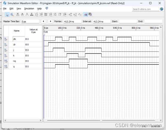 硬件描述语言实验八：触发器实验_硬件描述语言描述jk触发器-CSDN博客