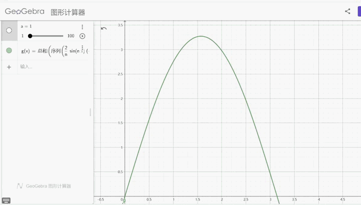 利用GeoGebra绘制函数序列和_geogebra求和-CSDN博客