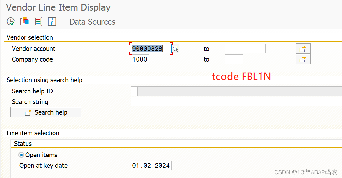 ABAP-添加自定义字段到FBL1N(add custom field to FBL1N)_abap增加选择字段-CSDN博客