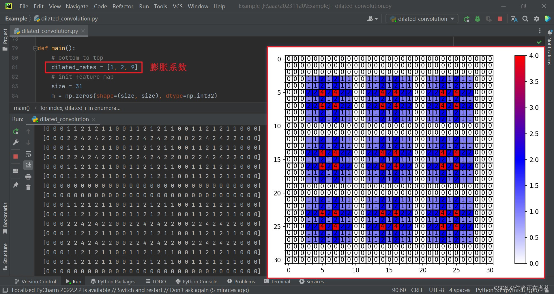【霹雳吧啦】手把手带你入门语义分割4：膨胀卷积的定义与作用 & gridding effect 问题 & 应用 HDC 科学设置膨胀系数-CSDN博客