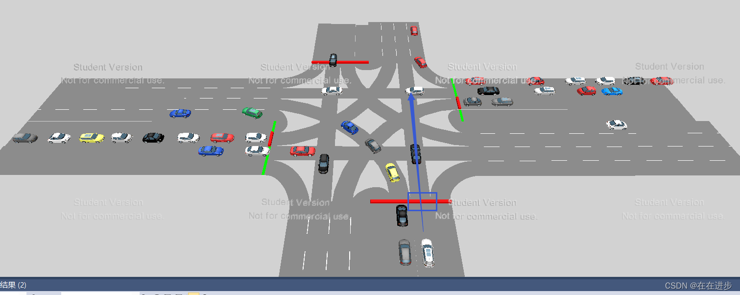 VISSIM仿真——红灯行车的问题及解决_vissim红灯不停车怎么回事-CSDN博客