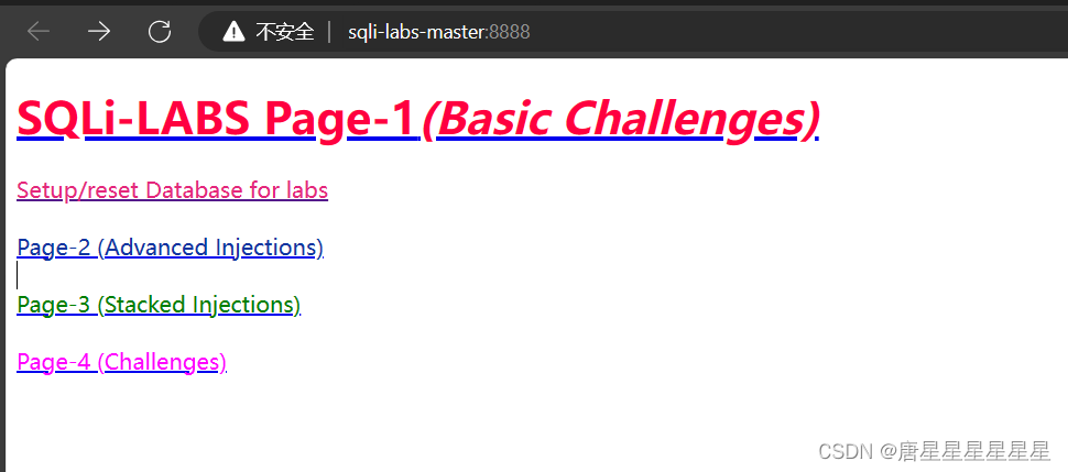 小皮搭建Sqli lab靶场 windows11（保姆级教程）-CSDN博客