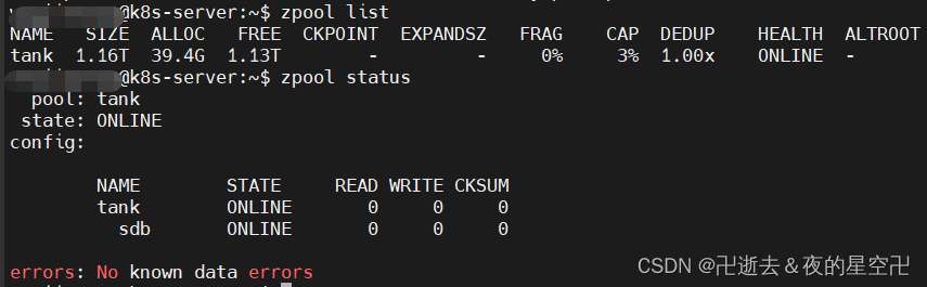 在Ubuntu22.04中创建ZFS文件系统并挂载_ubuntu zfs-CSDN博客