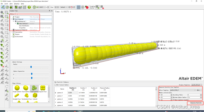 EDEM中如何自定义颗粒型状_edem颗粒位姿-CSDN博客