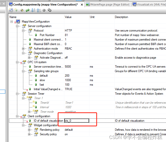 【贝加莱PLC基础教学】4.AutiomationStudio界面交互与仿真_贝加莱visual component vc4 和mapp view-CSDN博客