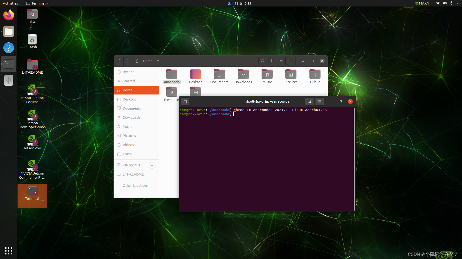 jetson agx orin的anaconda、修改镜像源、jtop、jetpack、CUDA、CUDNN安装、截屏_agx orin 安装jetpack-CSDN博客