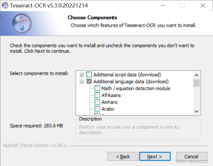 在windows下的安装tesseract_tesseract-ocr-w64-setup-v5.3.0.20221214.exe-CSDN博客