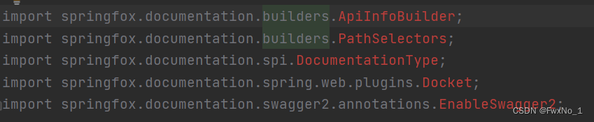 关于报错求解：程序包springfox.documentation.builders不存在-CSDN博客