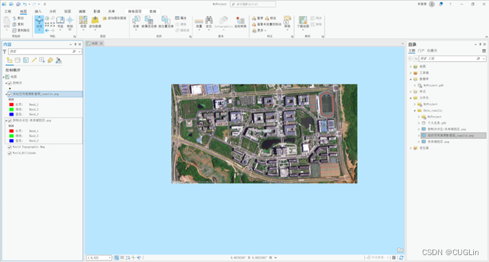 ArcGIS Pro完成构建校园地图操作指南_食堂arcgis-CSDN博客