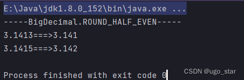 BigDecimal 8种保留小数的RoundingMode_bigdecimal保留小数类型-CSDN博客