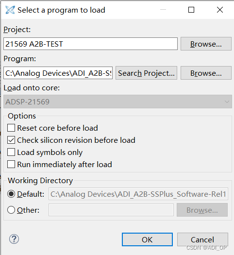 用ADSP-21569做A2B的开发的保姆级教程二：CCES的Framework运行_cces adsp21569-CSDN博客