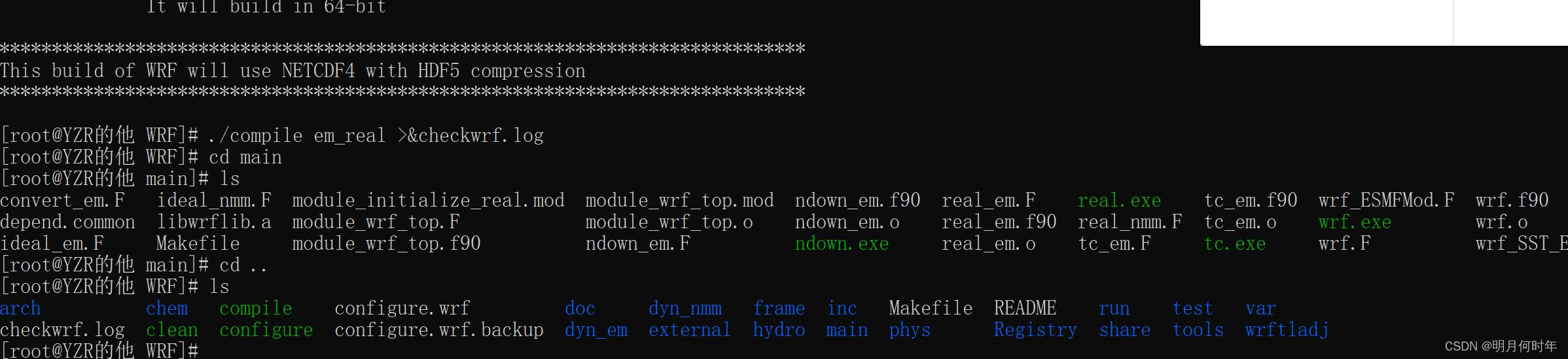 在WINDOW子系统下的WRF4.0安装-CSDN博客