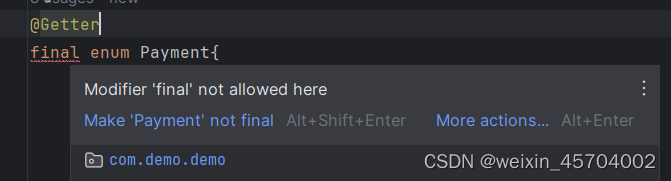 JAVA8在switch语句中使用枚举编译出错“Constant expression, pattern or null is required“，以及如何在switch中使用枚举的方案-CSDN博客